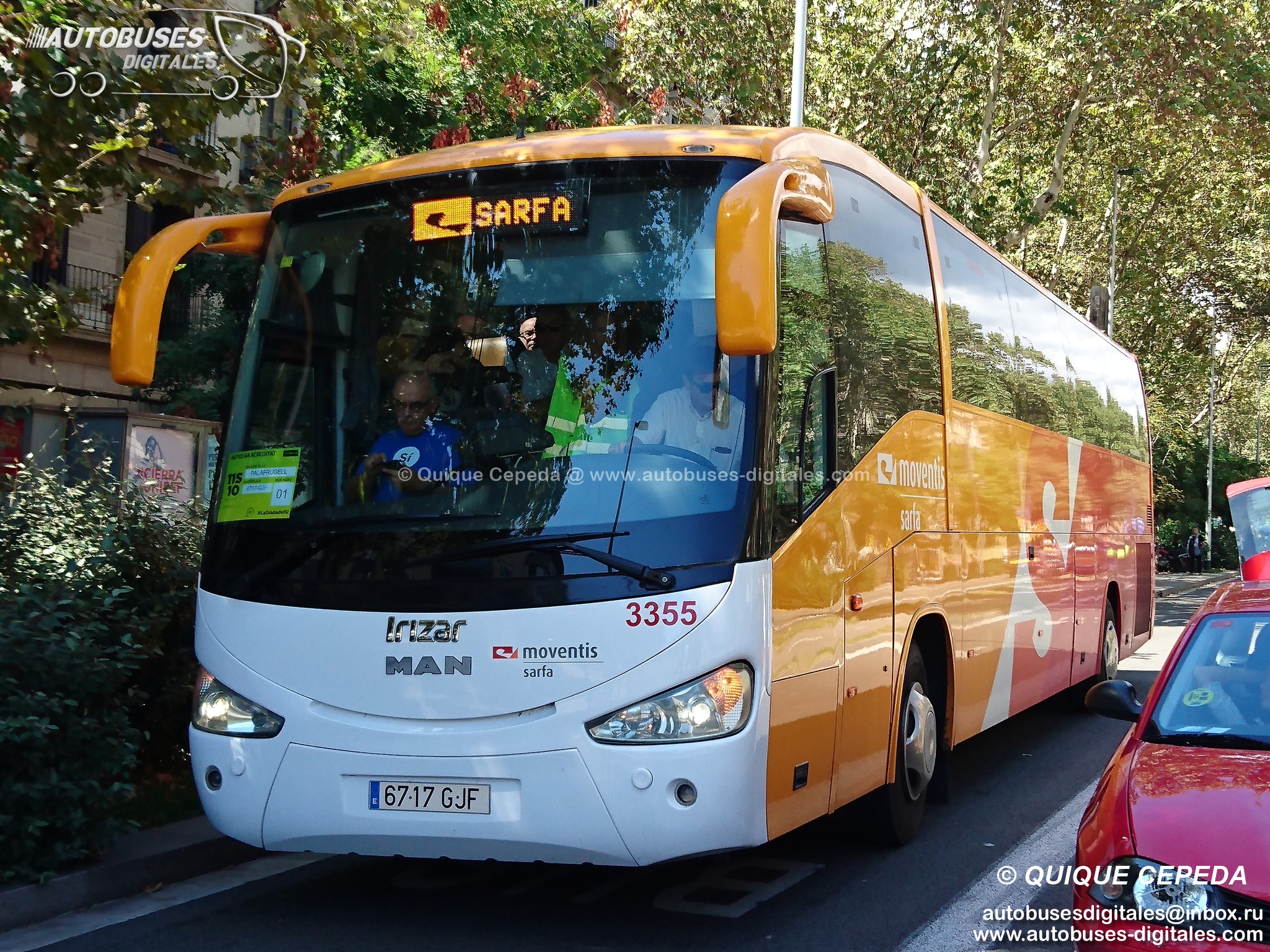 Moventis Sarfa (Spain) @ Autobuses Digitales MX • Bus & Coach Digital ...