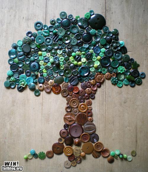 It's Written on the Wall: Can You Really Dye Buttons For your Craft ...