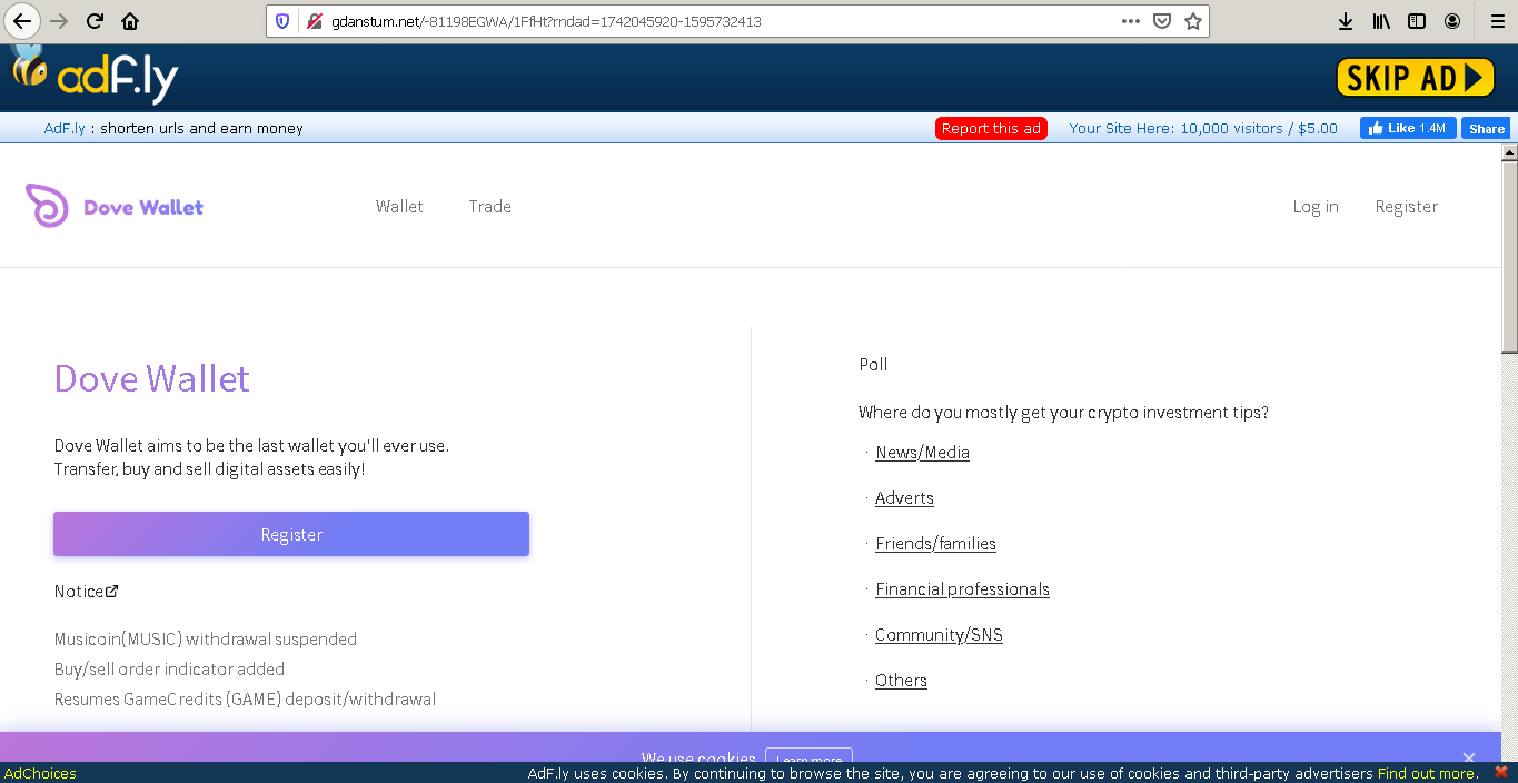 How to download using adf.ly