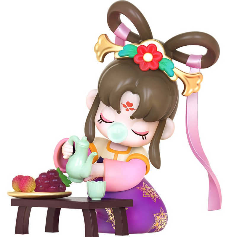 Rolife Wine Drinker Nanci Prosperous Tang Dynasty Figure | The Toy Pool