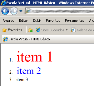 CriArte: Formatando um documento HTML