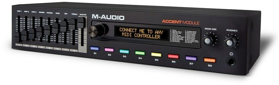 MATRIXSYNTH: M-Audio Accent Module | USB MIDI Piano and Synthesizer ...