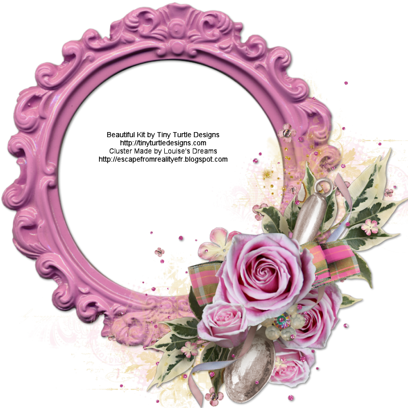 Escape From Reality Blog: FTU Cluster Frames 'Beautiful' TTD