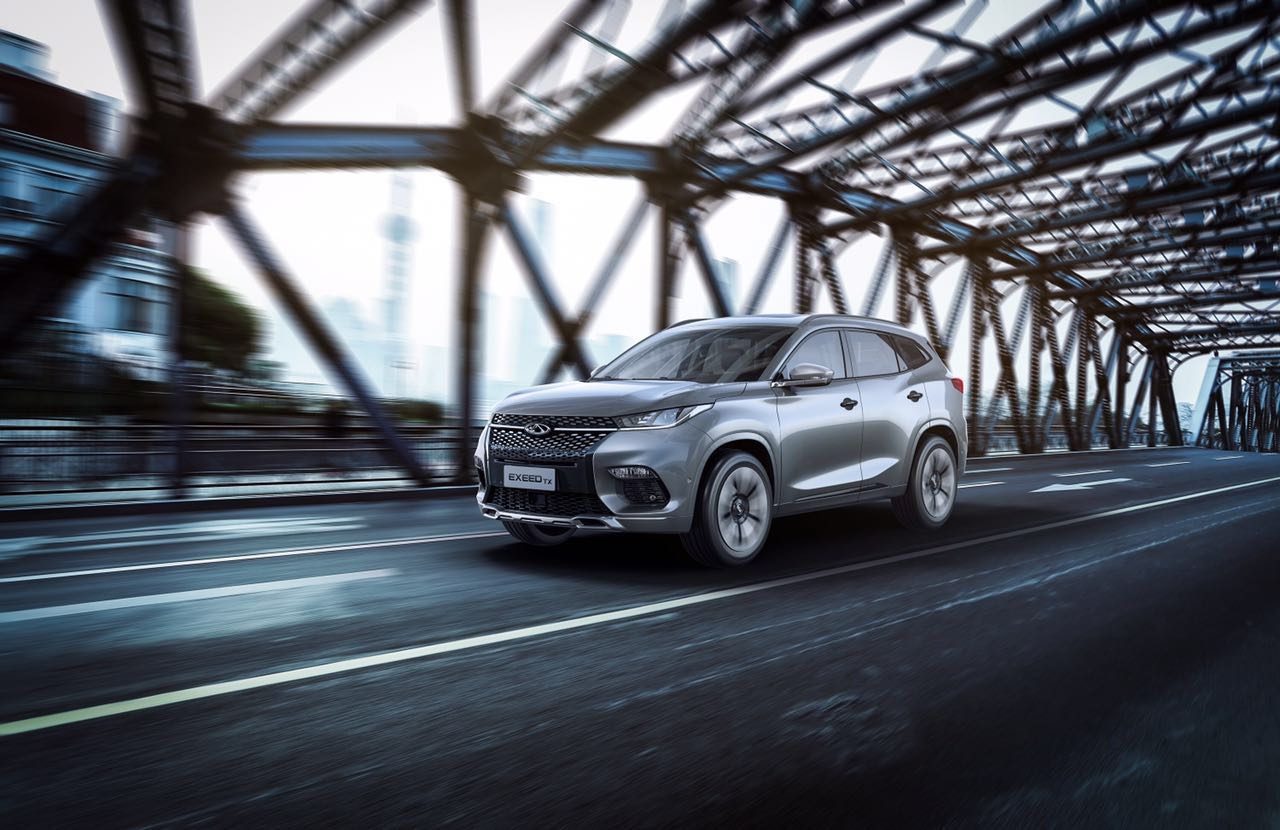 Chery Exeed TX: SUV híbrido chega à Europa em 2018 Chery Exeed TX: SUV híbrido chega à Europa em 2018