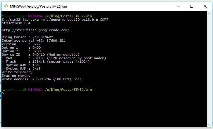 Nuwan's Blog: How to program STM32F103CB by USB directly (Windows)