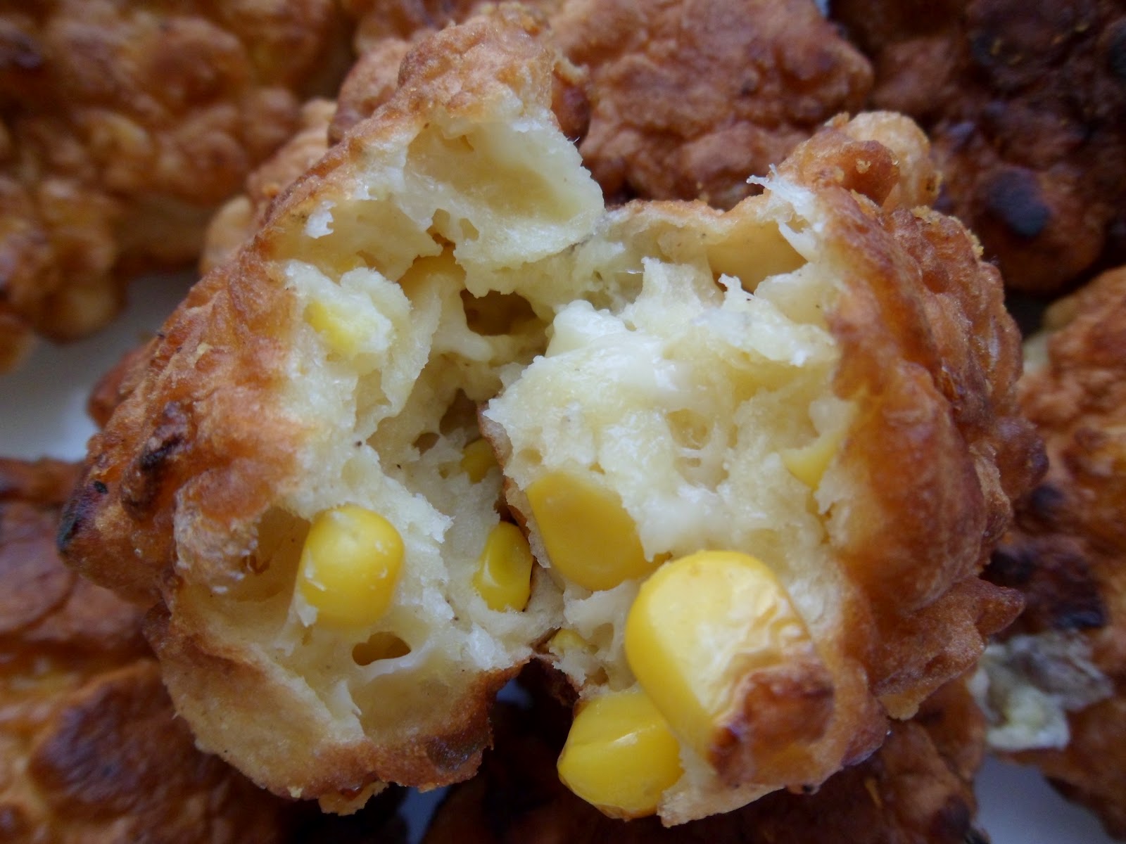 Les Crocs du Loupinet: Beignets de maïs