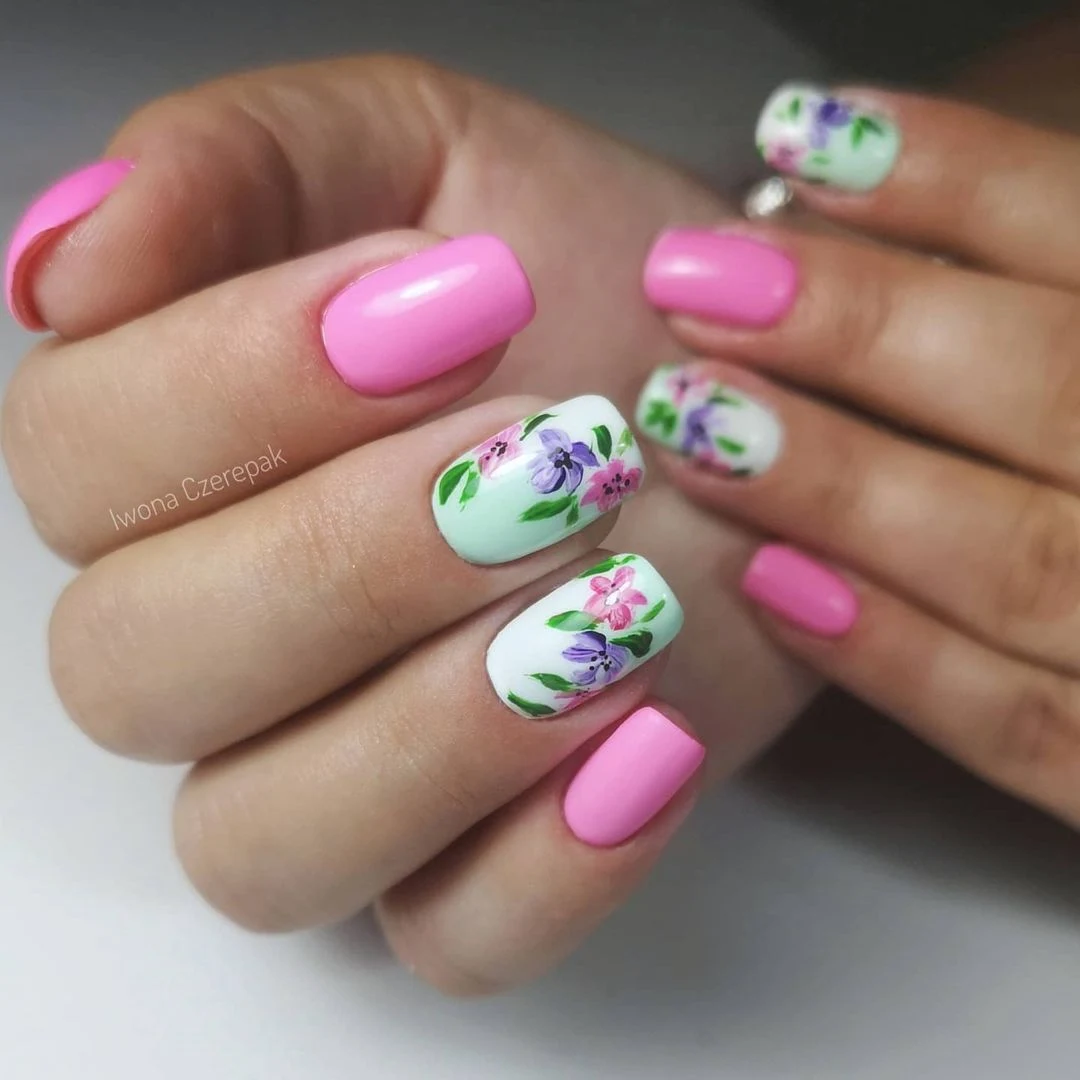 100 Trending summer nail colors and designs for 2021. | Melody Jacob