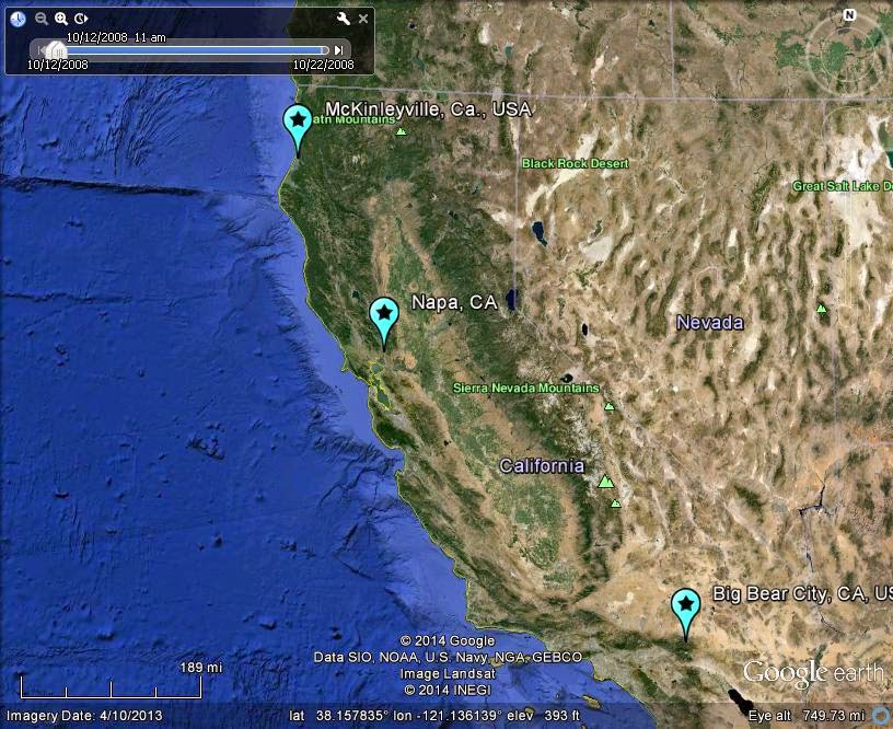 The Latest Worldwide Meteor/Meteorite News: California Meteor 2300 PST ...