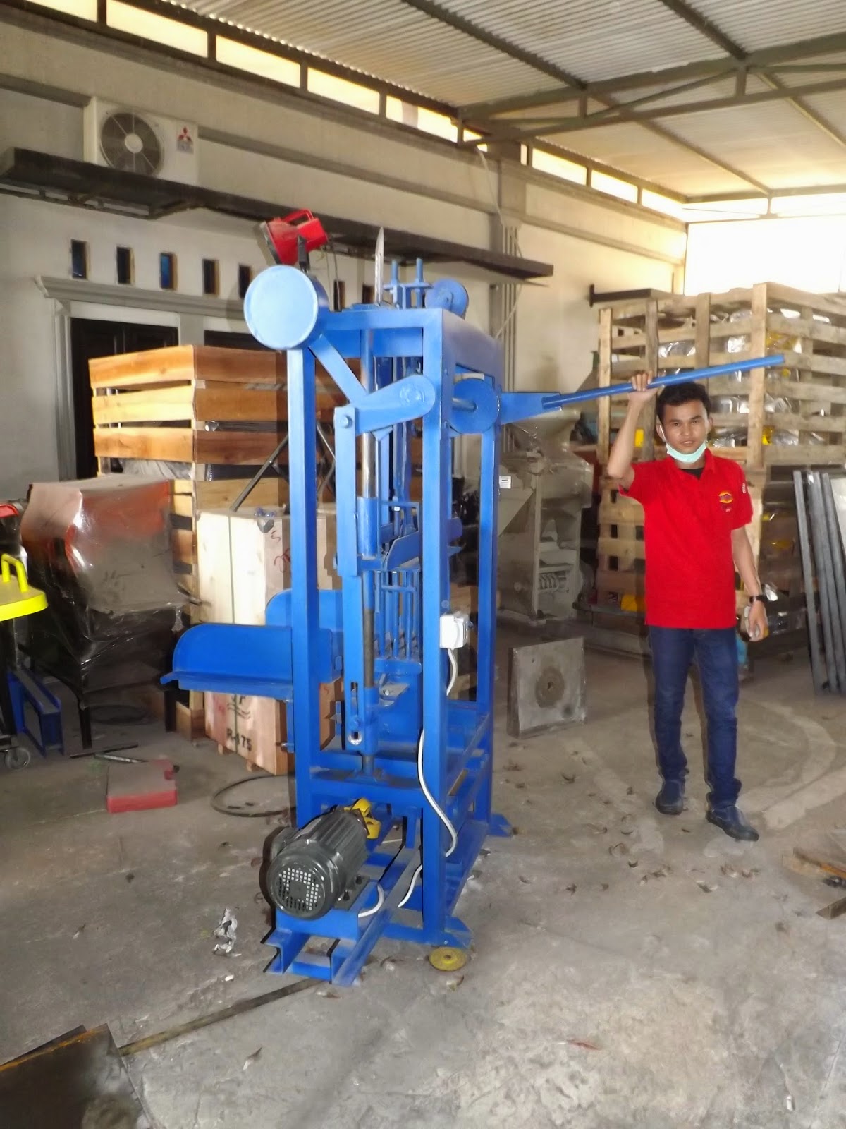 Mesin Batako Press - Mitra Batako Teknik