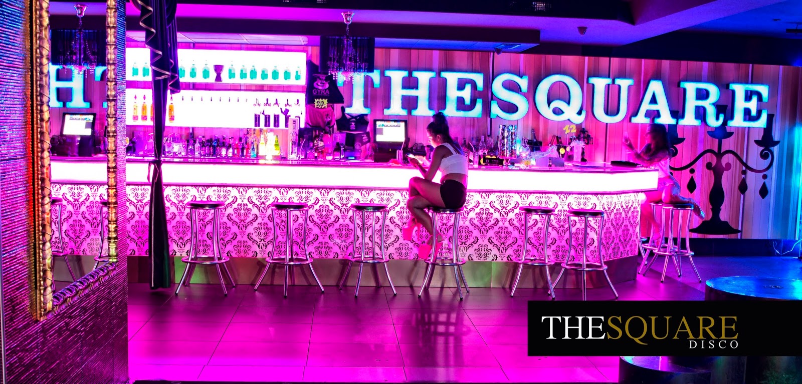 the square disco benidorm: THE DISCO