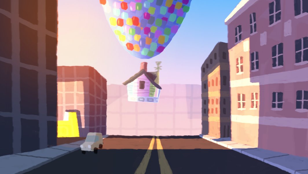 Living Lines Library: Up (2009) - Color Scripts, Part 1