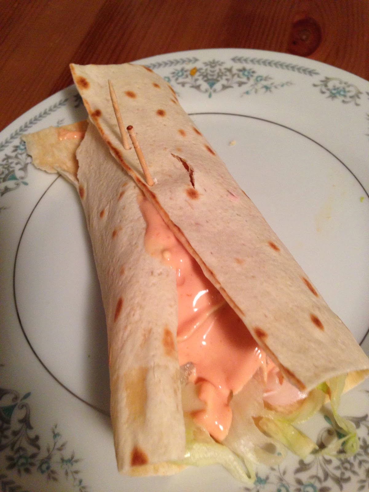 El Madrid Del Sera: WRAPS DE JAMON Y QUESO CHEDDAR Y WRAP DE POLLO CON ...