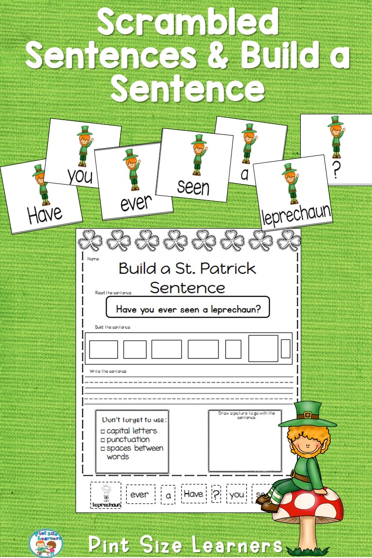 St. Patrick's Day for 1st and 2nd Grades - Pint Size Learners