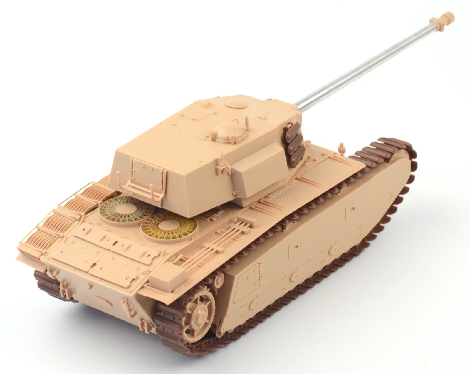 The Modelling News: Build Review: 35th scale ARL-44 Heavy French Tank ...