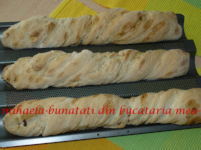 bunatati din bucataria mea: baghete in toate felurile