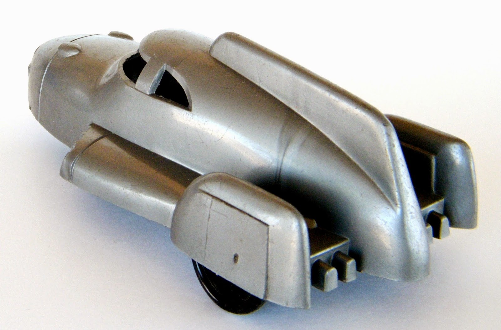 Toys and Stuff: Pyro Rocketship, Early 1950s (silver)