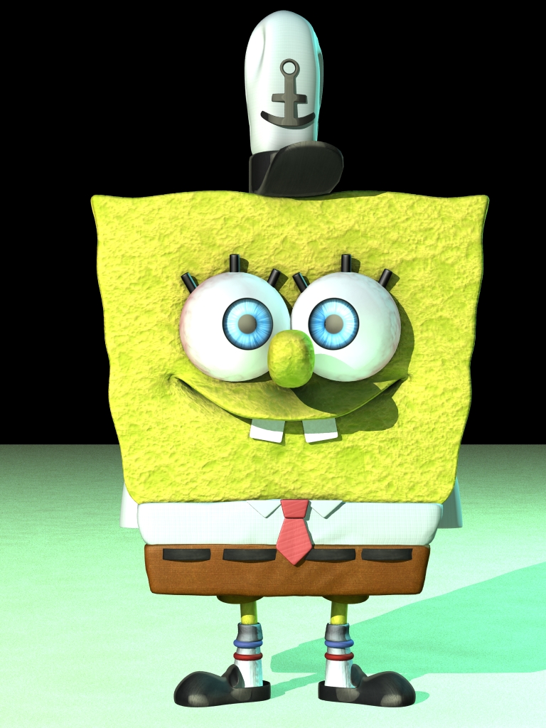 Bernardo Portfólio: 1 Up!Sponge Bob