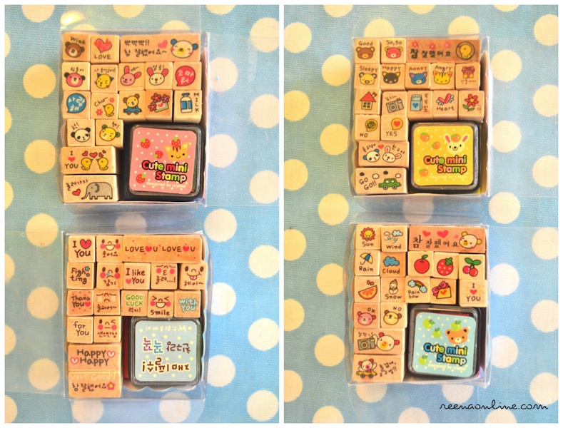 Reena's Online: Cute Stamp Sets #1
