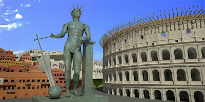T C C: Coliseum in Rome Named after Sun God Colossus Statue of Sol Invictus