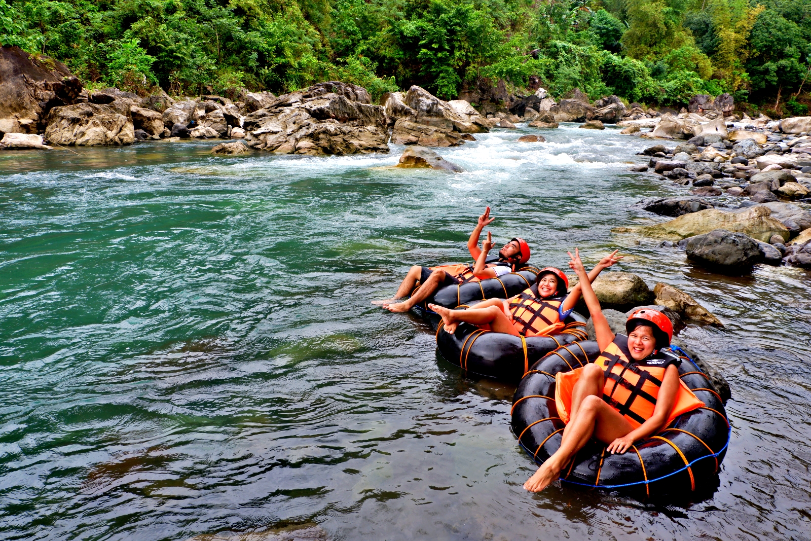 River Tubing and Kawa Hot Bathing in Tibiao | Antique - Nomadic Experiences