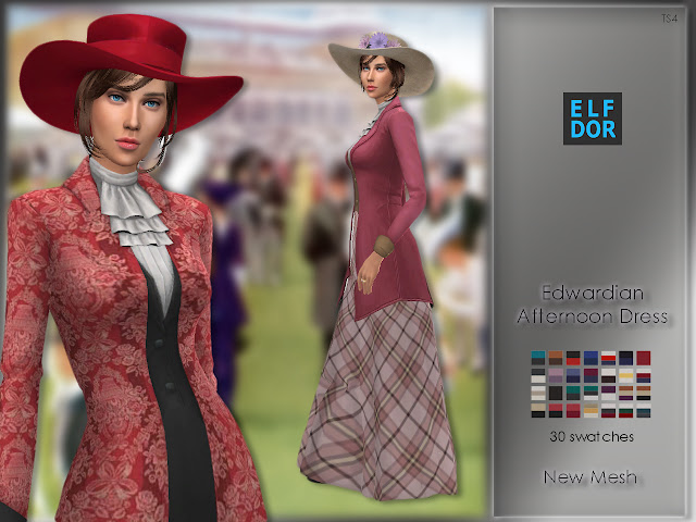 Edwardian Afternoon Dress - ELFDOR