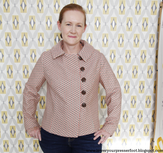 Completed UFO: Vintage Simplicity 6180 jacket | lower your presser foot