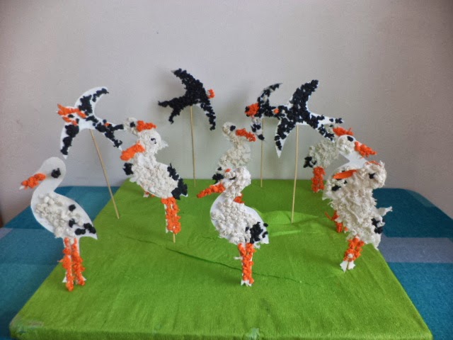 Grupa mare ,,Albinutele harnice,,: Pasari calatoare