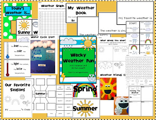 The Adventures of a K/1 Teacher: Wacky Weather Fun
