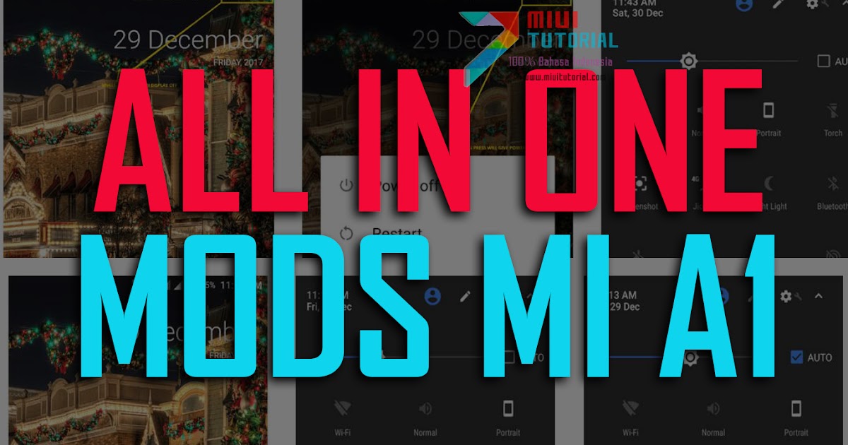 All in One Mod Xiaomi Mi A1: Mulai dari Fingeprint Wake up, VoLTE Icon ...