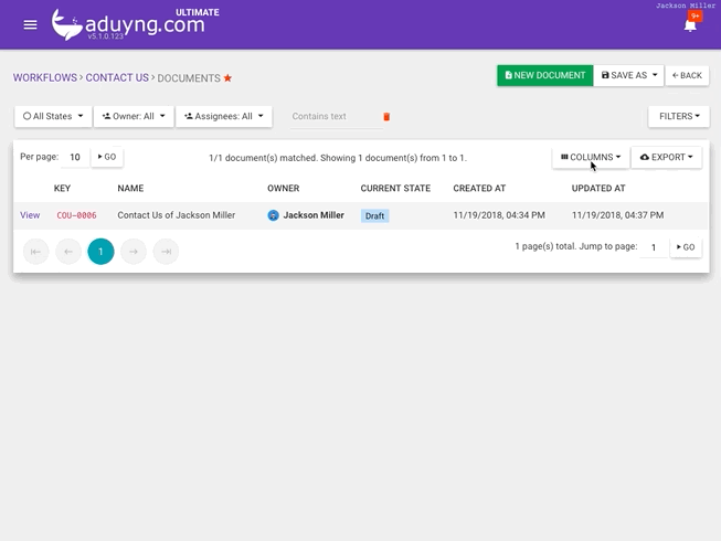 Rethink Workflow Support: Long Text Control
