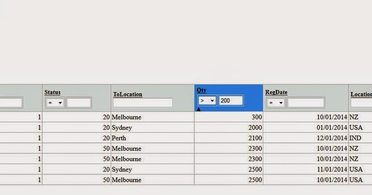 TechnoBird's Blog: ASP.NET Gridview with Filter in Header using ...