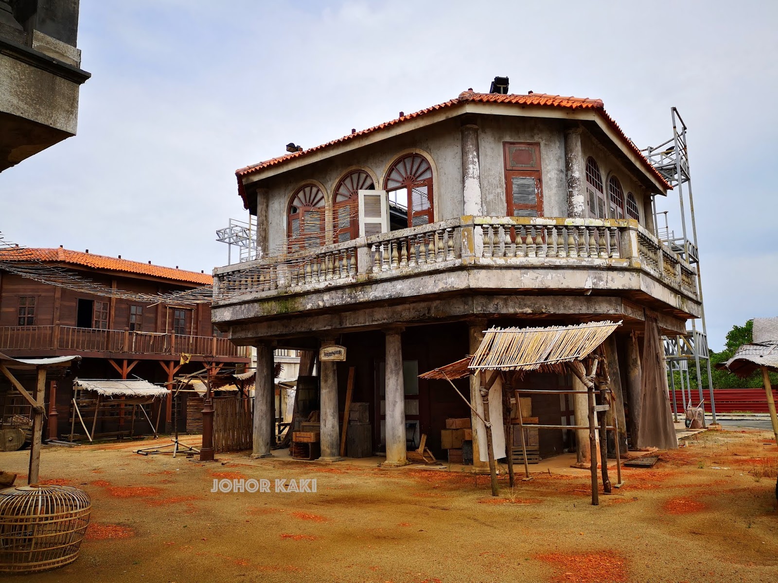 Set of HBO Asia Series Grisse at Infinite Studios in Batam |Tony Johor ...