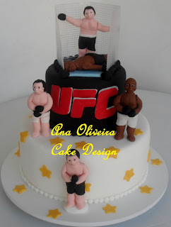 Bolos Decorados Artísticos Rio de Janeiro: Bolo UFC