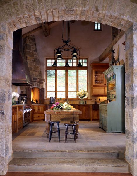 Eye For Design: Decorating The Rustic Kitchen