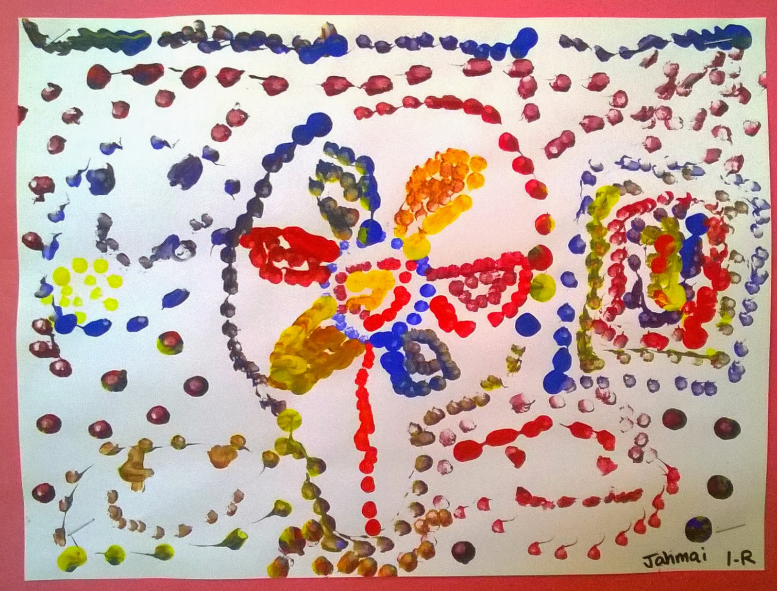 King Elementary Art Room: Kindergarten & 1st Grade Pointillism & Color ...
