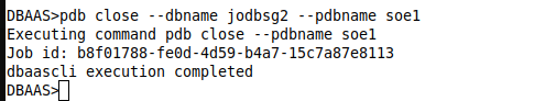 Using dbaascli to Manage Oracle CDB and PDB's with Exadata Cloud at ...