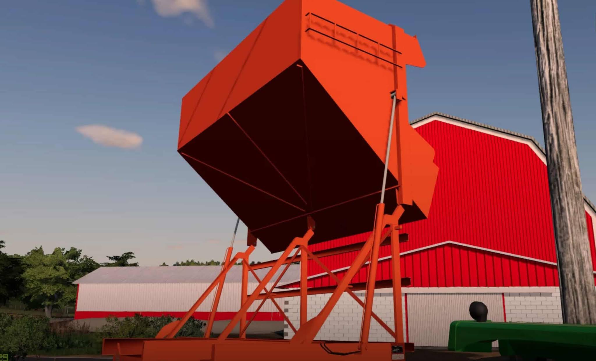 FS19 Jiffy High Dump Wagon for silage v2.0 - FS 19 & 22 USA Mods Collection