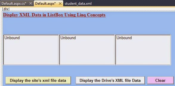 How To Display The Xml File Data In Listbox Using Linq Query Concepts Mynet Tutorials 3588