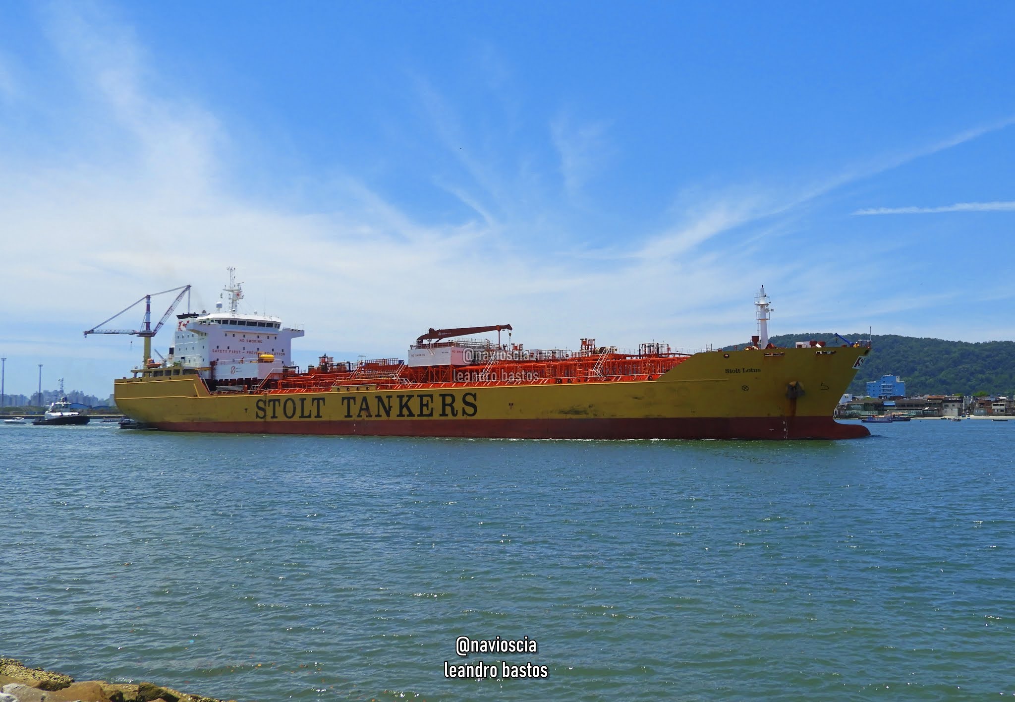Navios de Santos & CIA: navio STOLT LOTUS