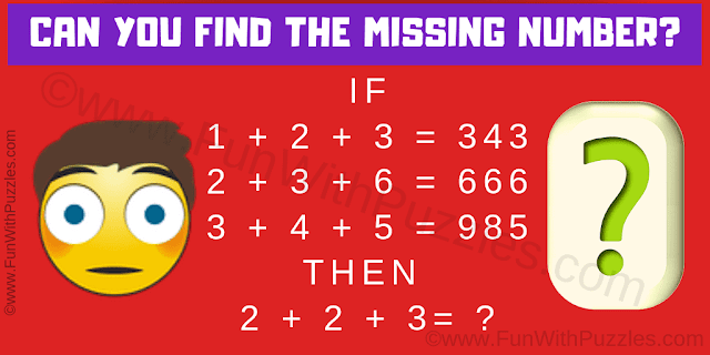 Brain Twisting Question with Solution