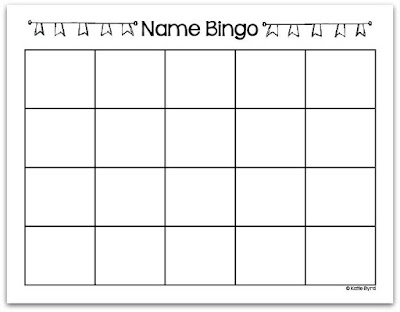 Mrs. Byrd's Learning Tree: Name Games! and a FREEBIE!