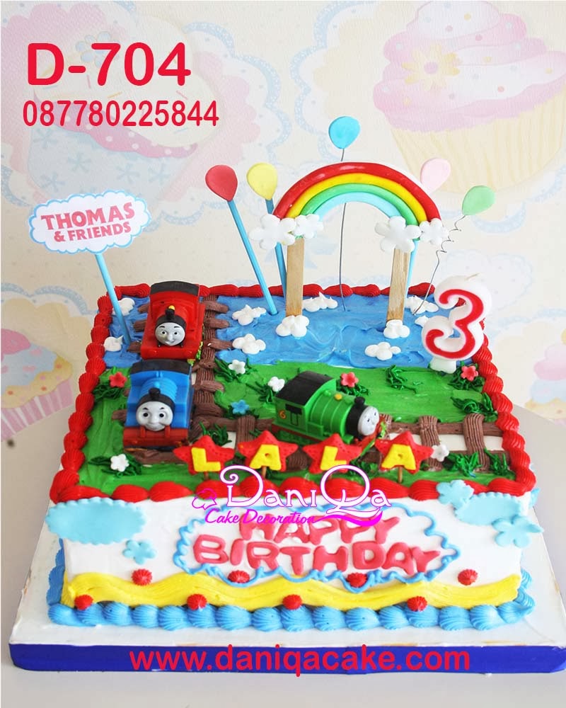 Sweety by Daniqa: Thomas and friends Birthday Cake