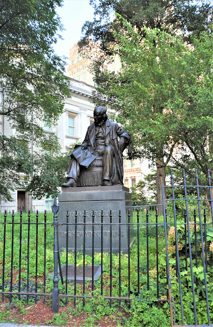 Daytonian in Manhattan: The 1890 Horace Greeley Statue - City Hall Park