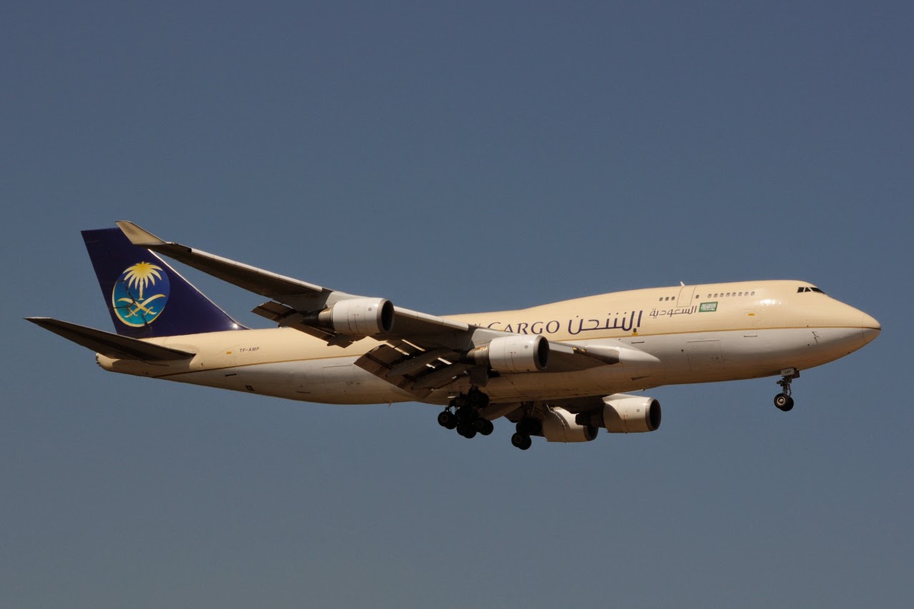 GB Special: B747-481(BCF), Saudi Arabian Airlines Cargo, TF-AMP