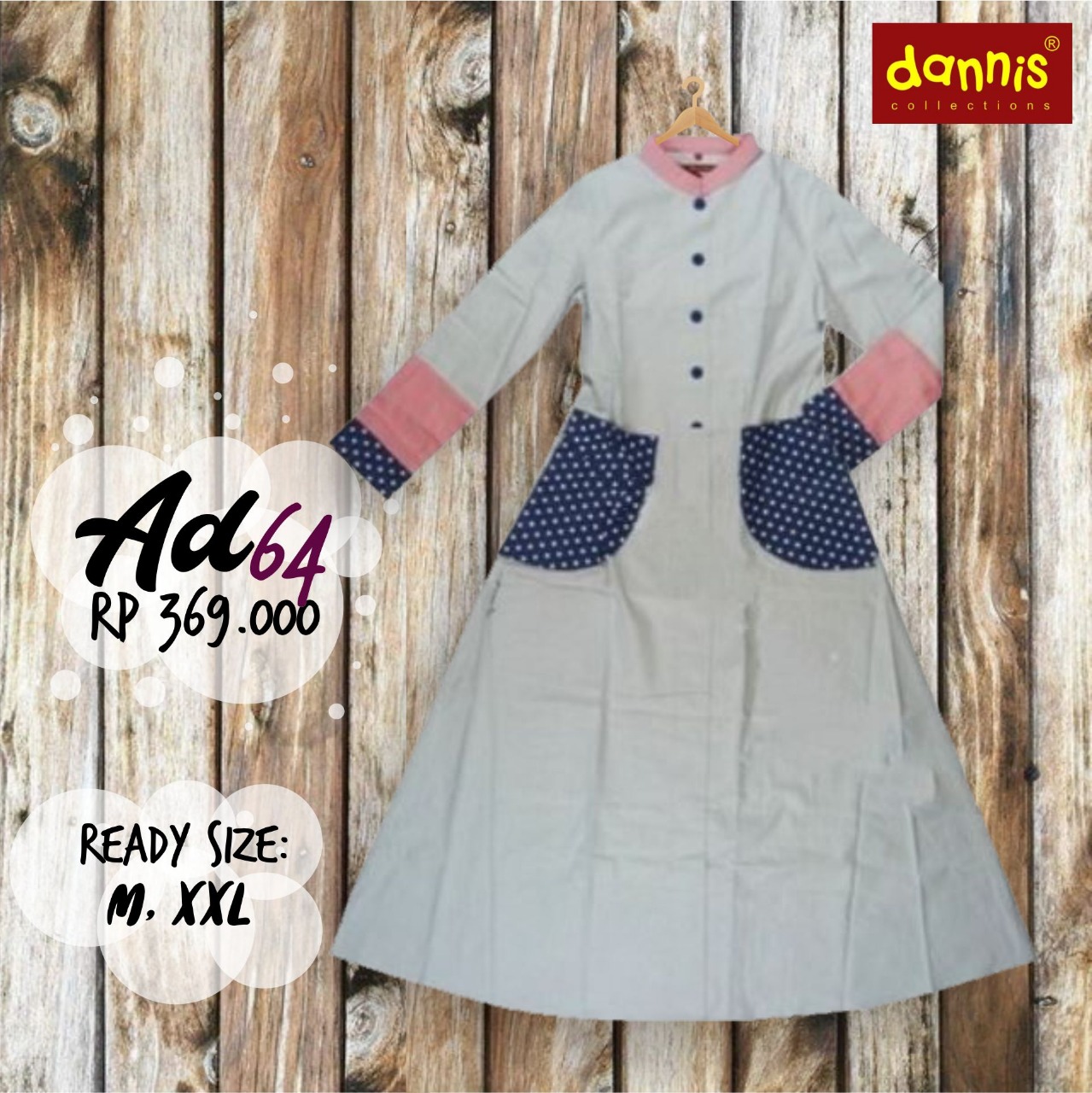 KOLEKSI GAMIS MODERN DANNIS TERBARU 2019