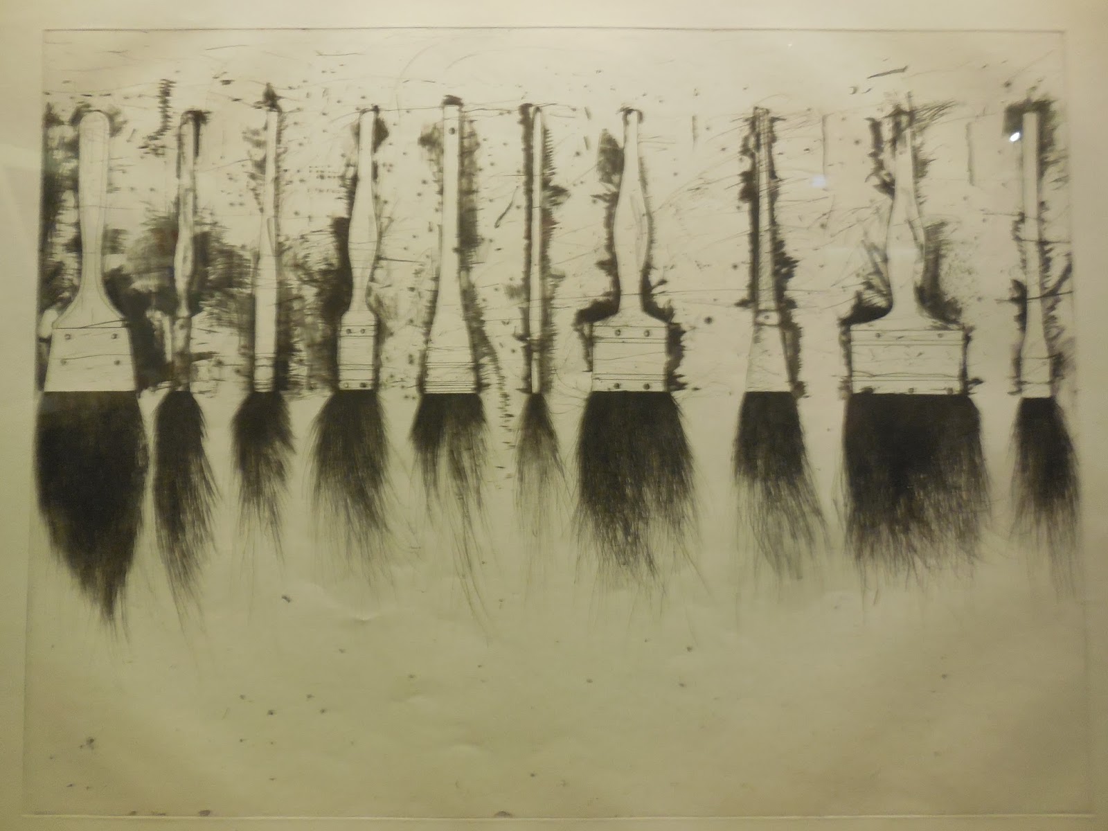 Art With a Needle: London museum report 2 -- Jim Dine
