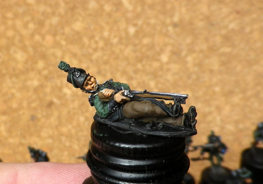 Gunners wargaming: 28mm Sharpe and 95th rifles