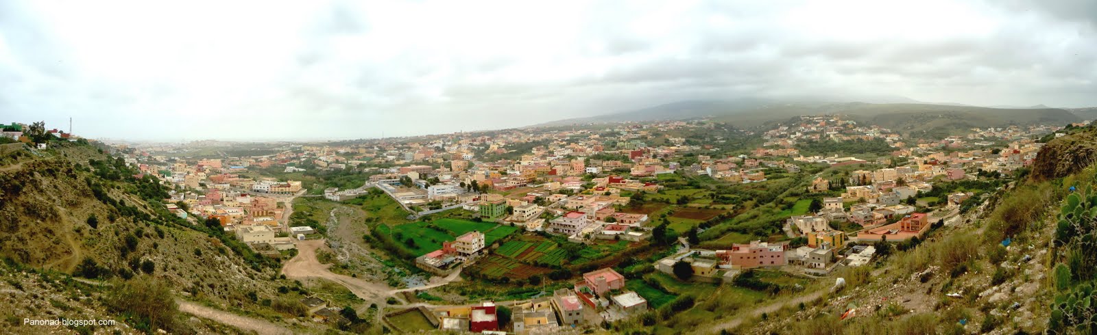Panorama de Nador بانوراما الناظور: Vue générale de Farkhana . منظر ...