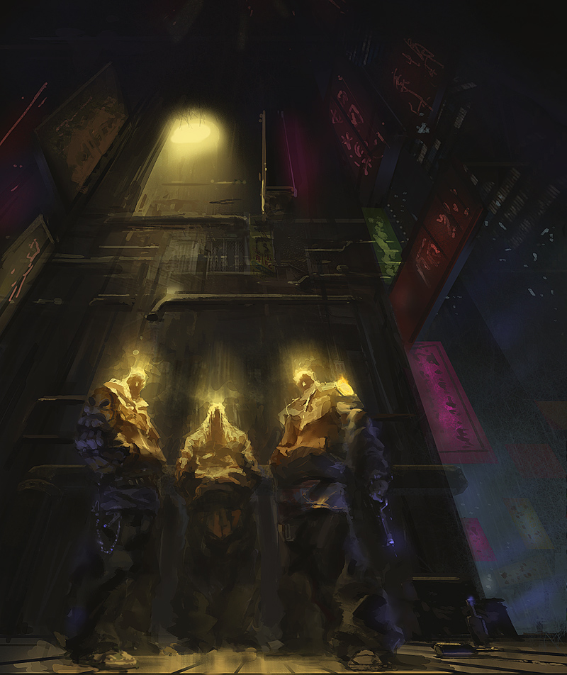 The Geeky Nerfherder: Artist Spotlight: The Art Of . . . Lin Bo (0BO)