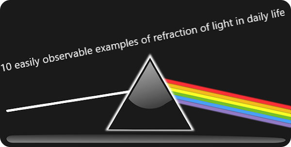 √ 10 easily observable examples of refraction of light in daily life ...